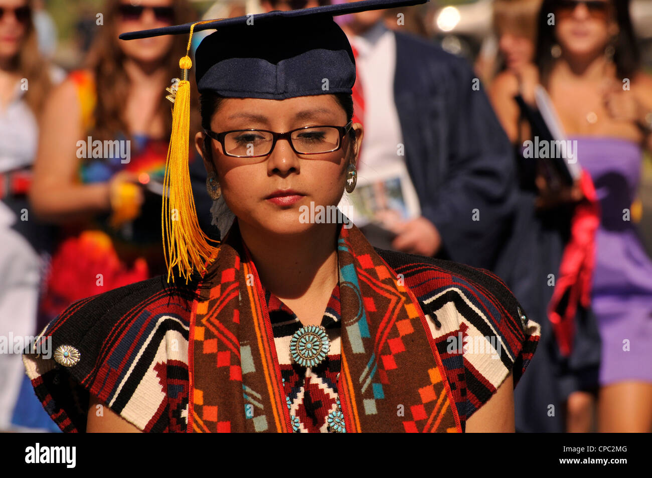 College graduation commencement ceremony Stock Photo - Alamy