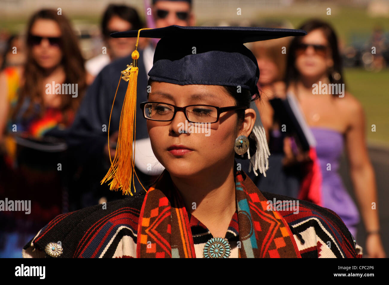 College graduation commencement ceremony Stock Photo - Alamy