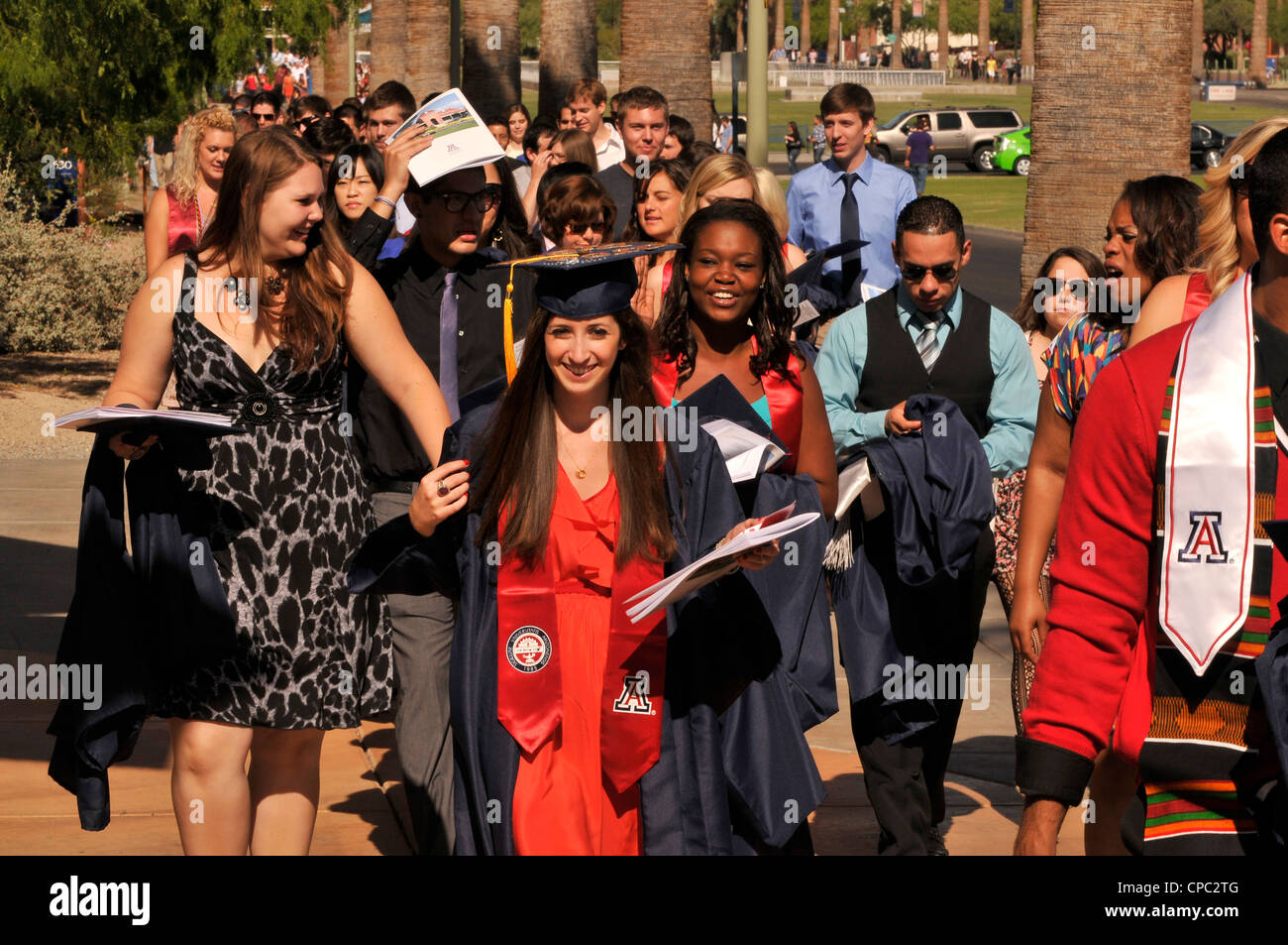 College graduation commencement ceremony Stock Photo - Alamy