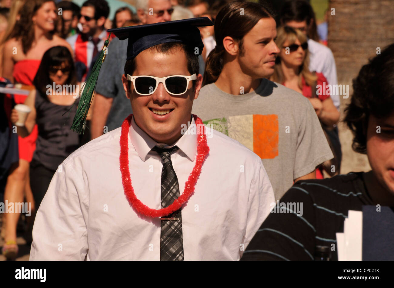 College graduation commencement ceremony Stock Photo - Alamy