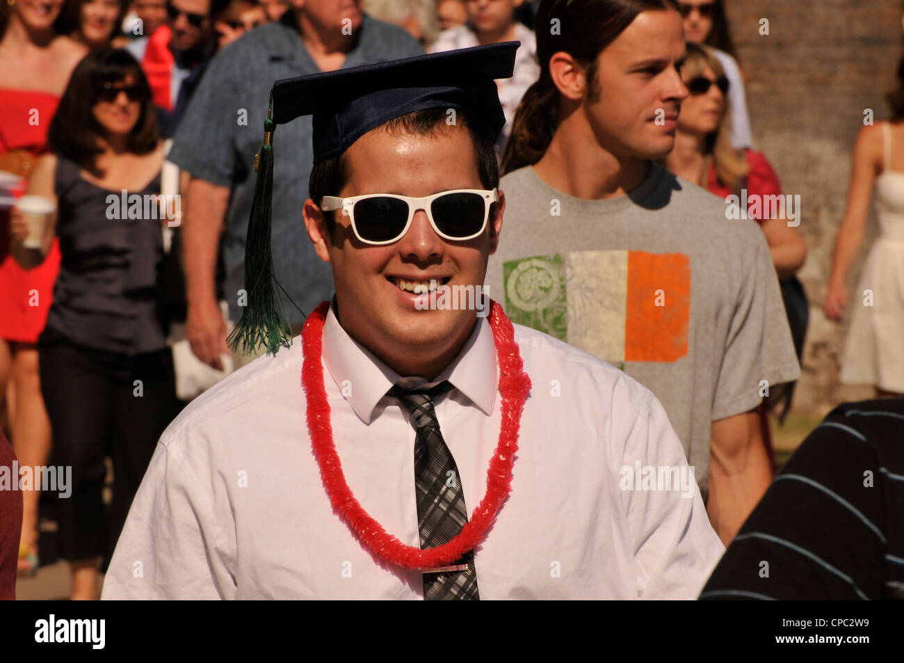 College graduation commencement ceremony Stock Photo - Alamy
