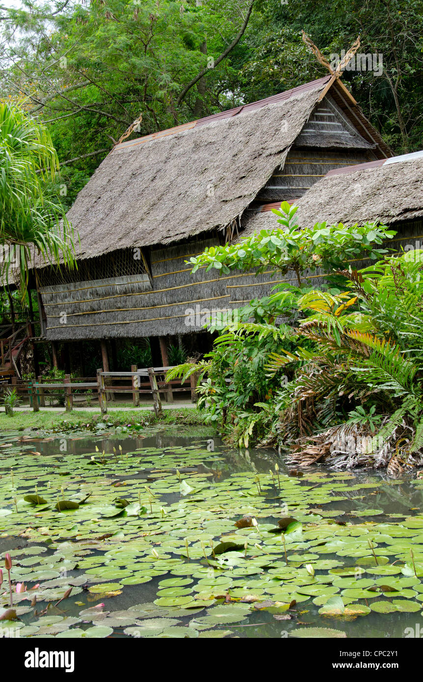 Malaysia, Borneo, Sabah, Kota Kinabalu. Heritage Cultural Village at ...