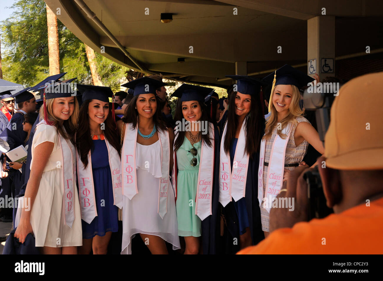 College graduation commencement ceremony Stock Photo - Alamy