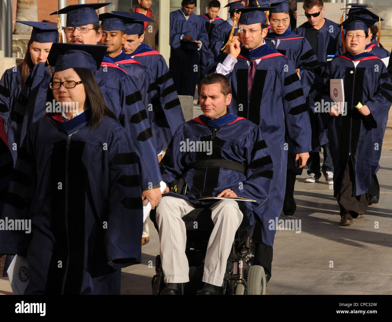 College graduation commencement ceremony Stock Photo - Alamy