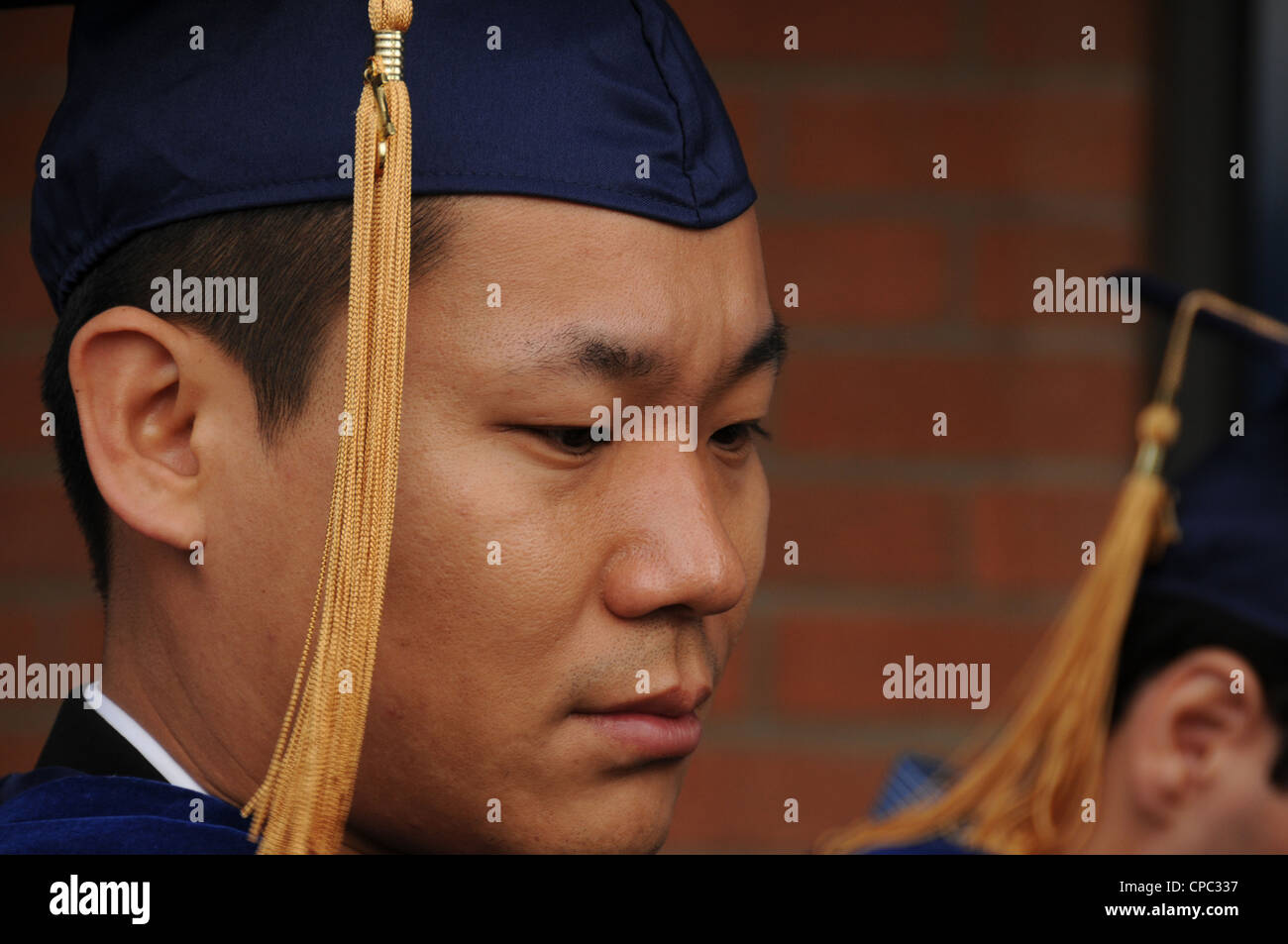 College graduation commencement ceremony Stock Photo - Alamy