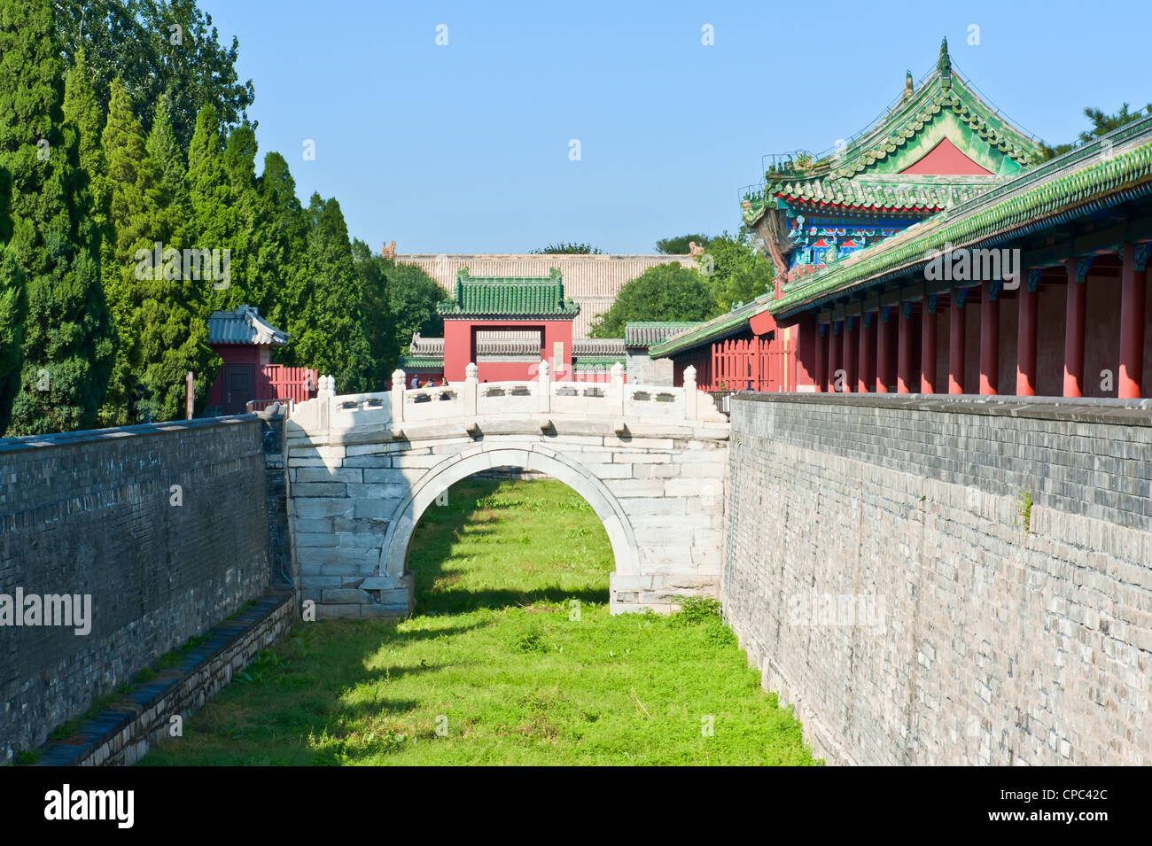Ancient building in Temple of Heaven (Tiantan Stock Photo - Alamy
