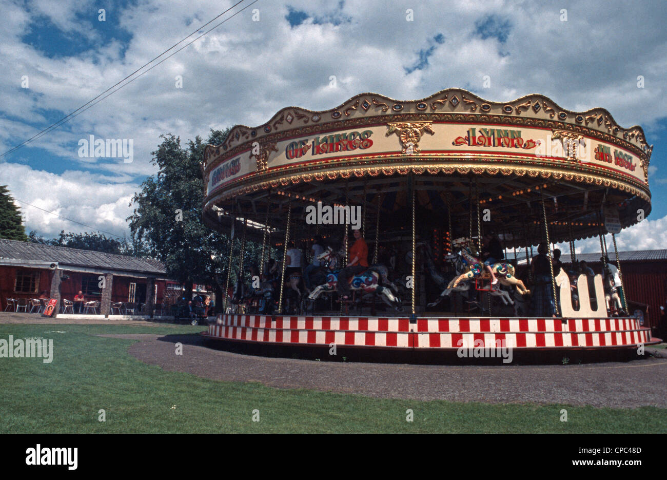 Carousel - Bressingham Stock Photo - Alamy