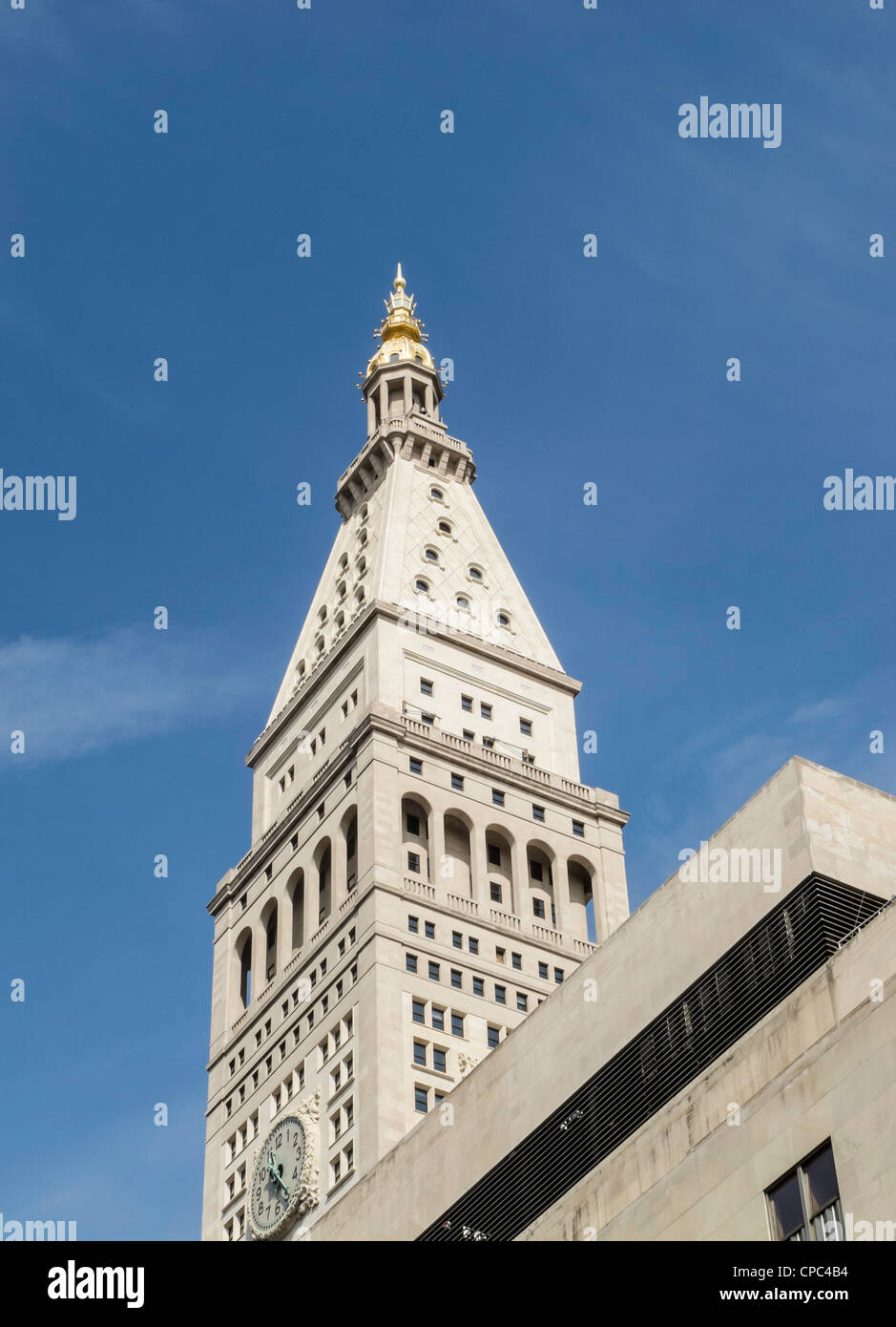 Met Life Tower, 1 Madison Avenue, Madison Square Park, NYC Stock Photo ...