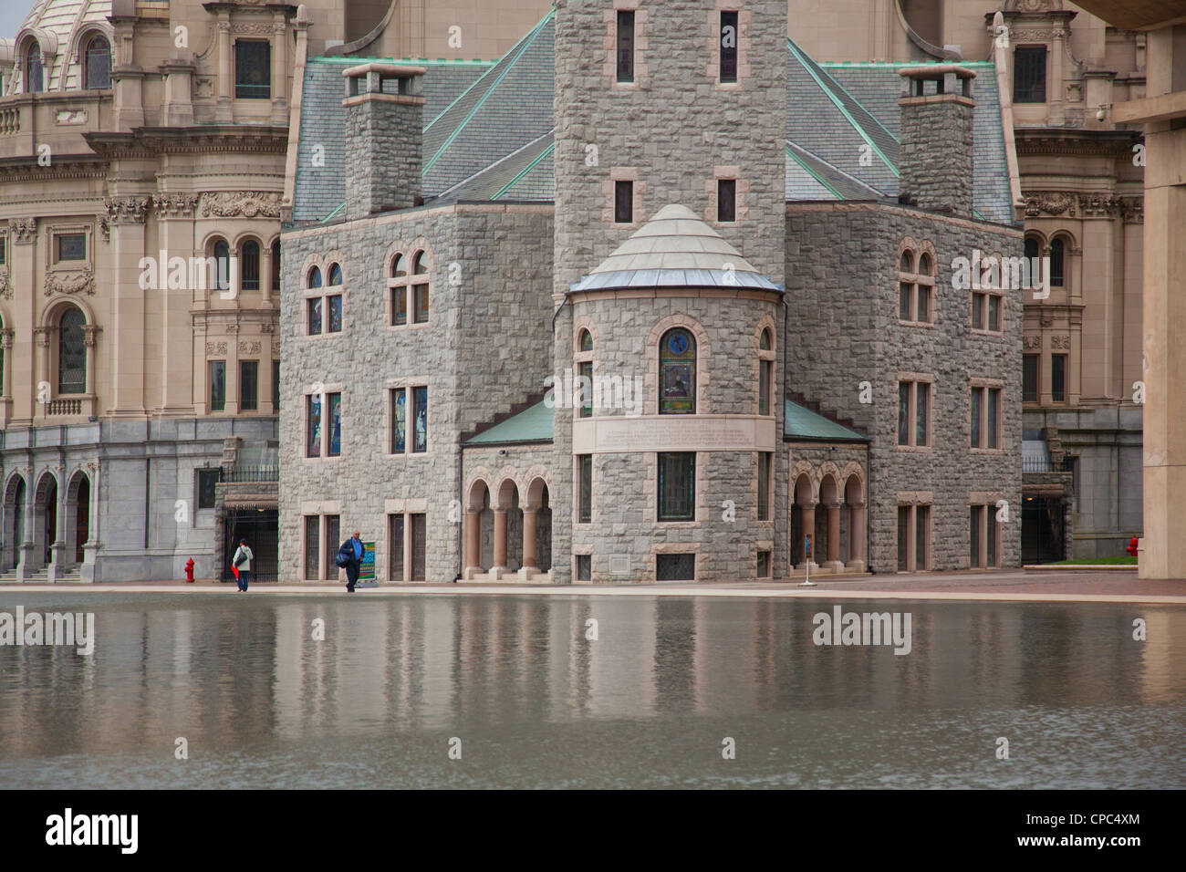 Christian Science Plaza in Boston MA Stock Photo - Alamy