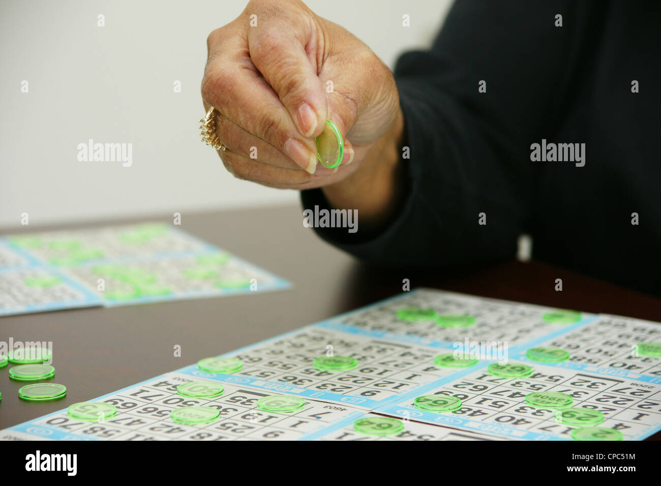 Bingo elderly hi-res stock photography and images - Alamy