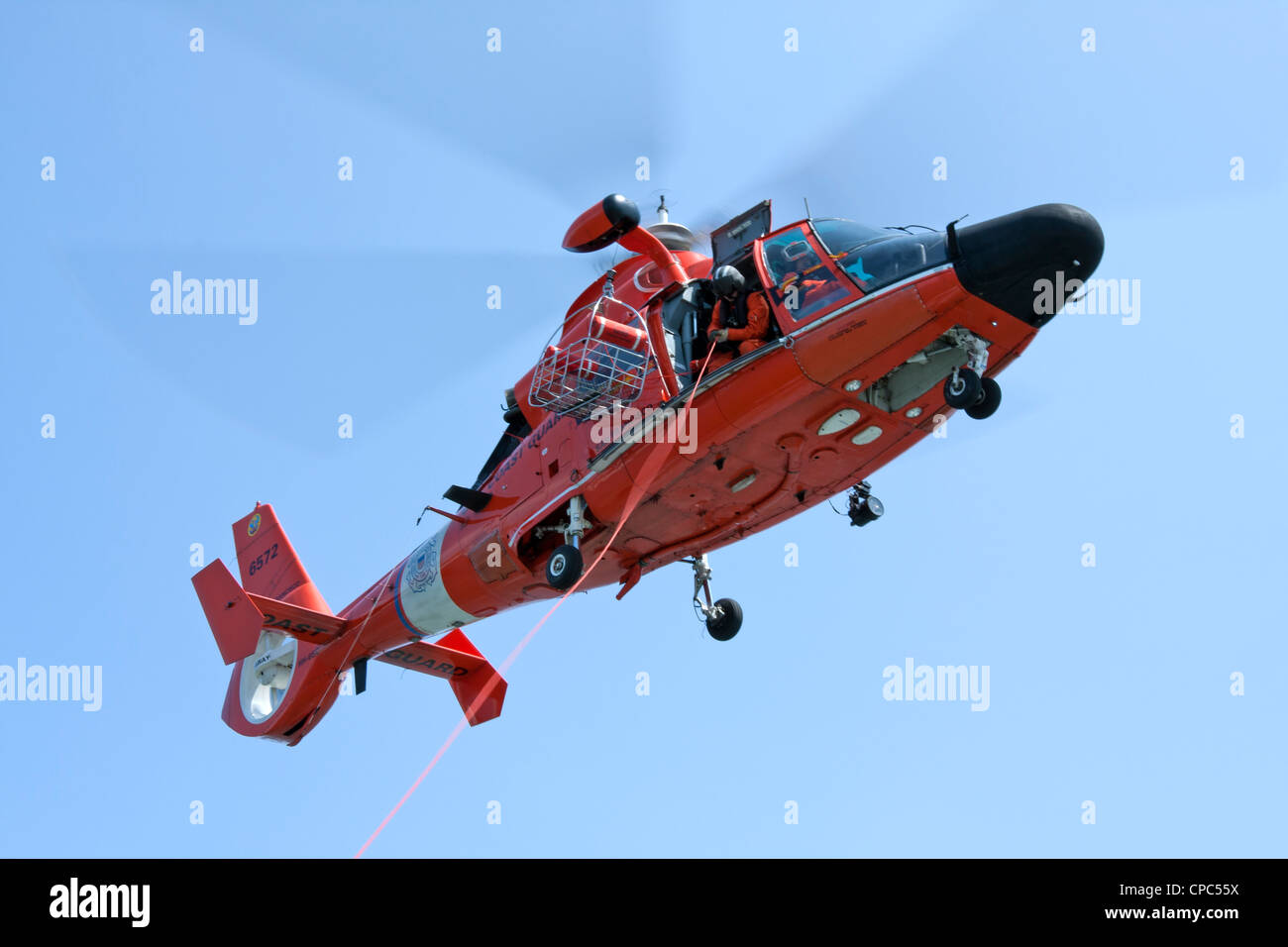 Helicopter rescue winch basket High Resolution Stock Photography and ...