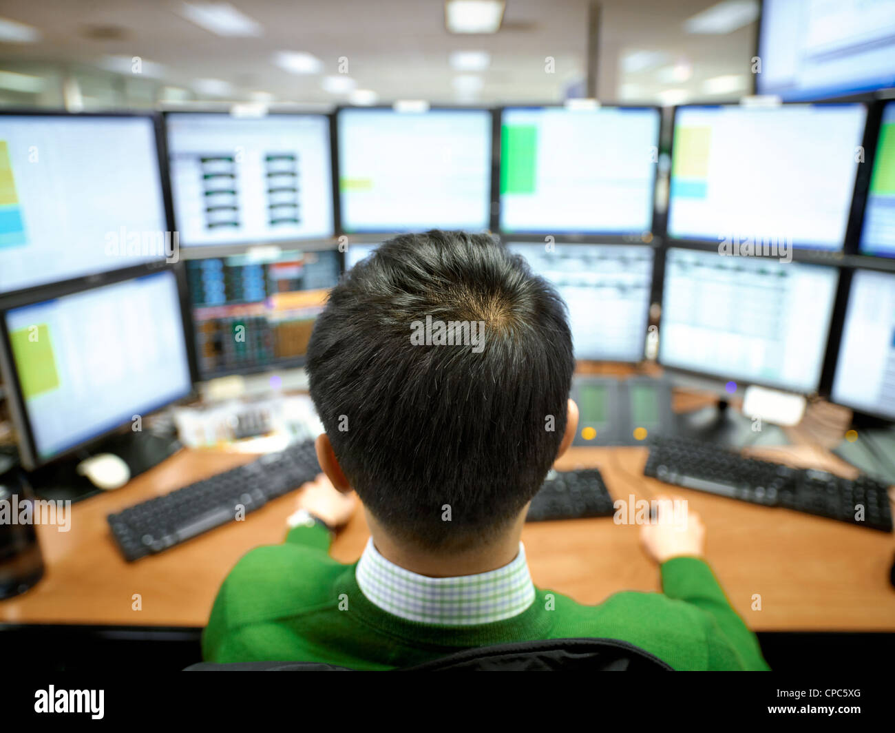 Multiple Screens High Resolution Stock Photography and Images - Alamy