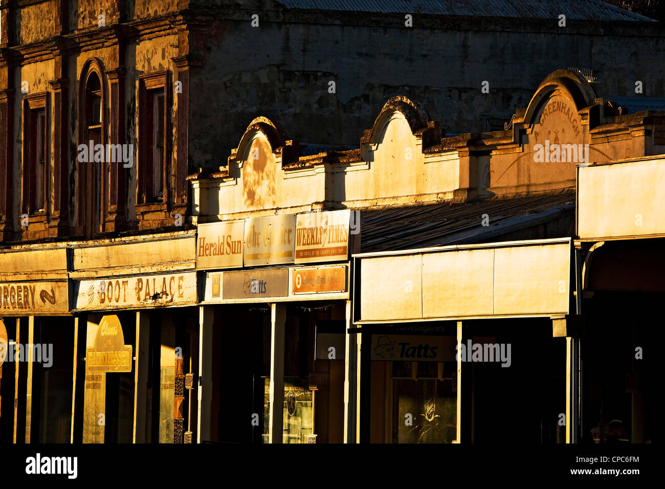 Clunes Australia / This is Fraser Street in Clunes,this town was where ...
