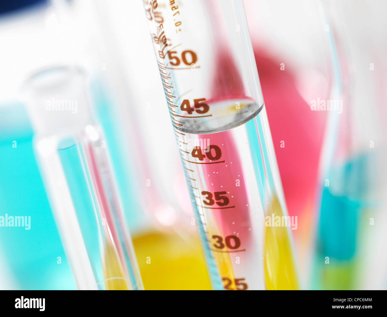 Graduated cylinder water hi-res stock photography and images - Alamy