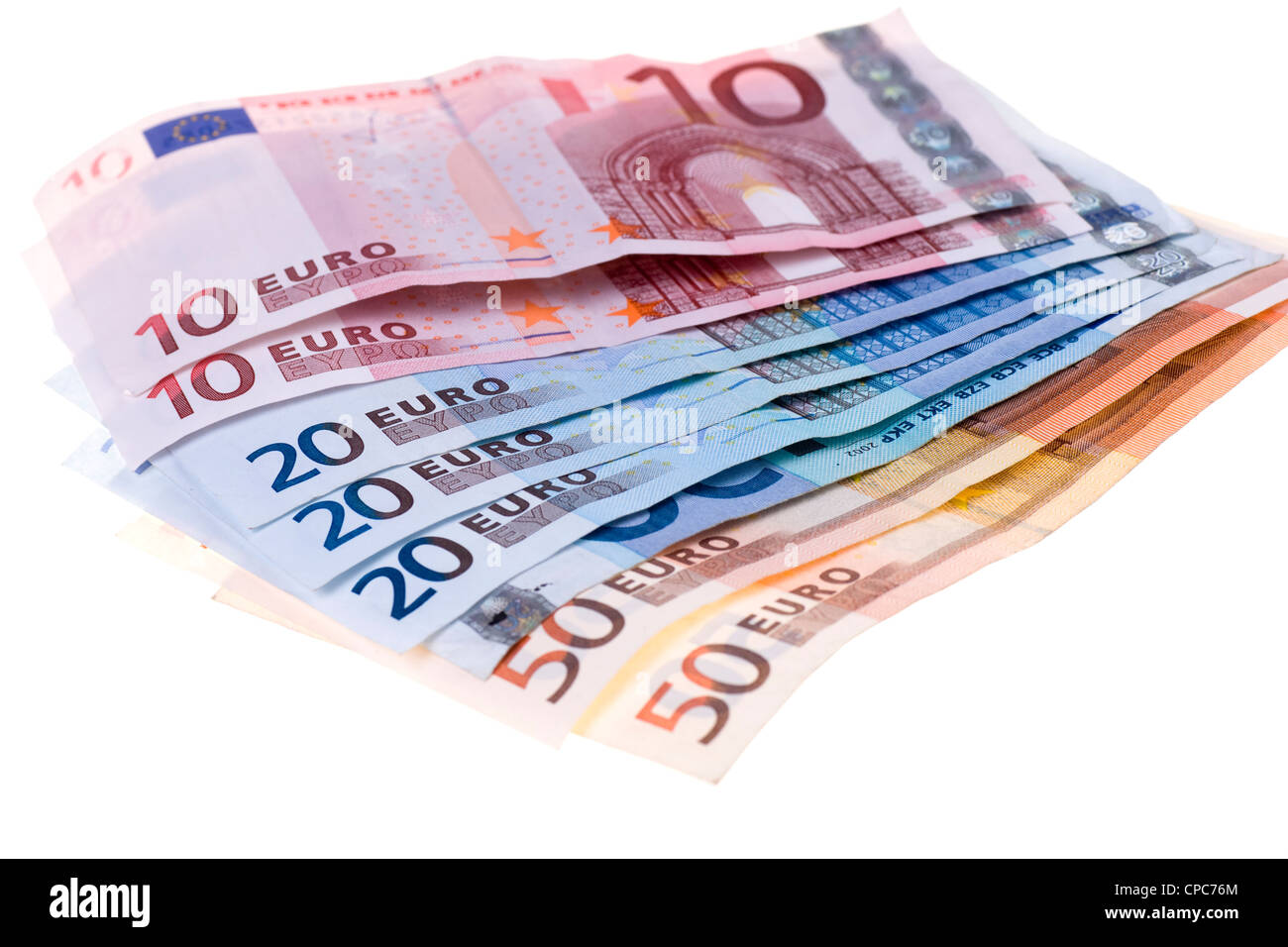 Euros banknote macro closeup euro hi-res stock photography and images ...