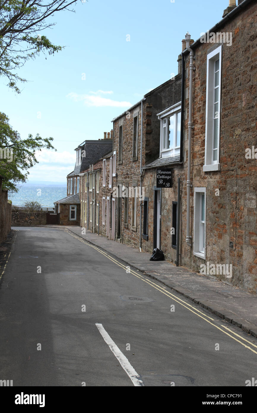 Elie street scene Fife Scotland May 2012 Stock Photo - Alamy