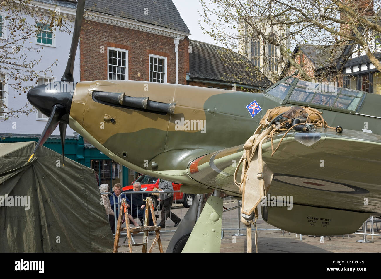 Replica Hawker Hurricane mark 1 plane airplane aeroplane York North ...