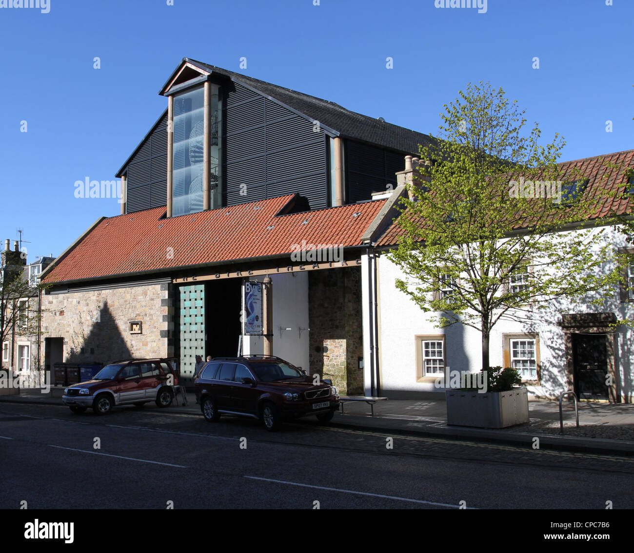 Exterior of Byre Theatre St Andrews Fife Scotland May 2012 Stock Photo ...