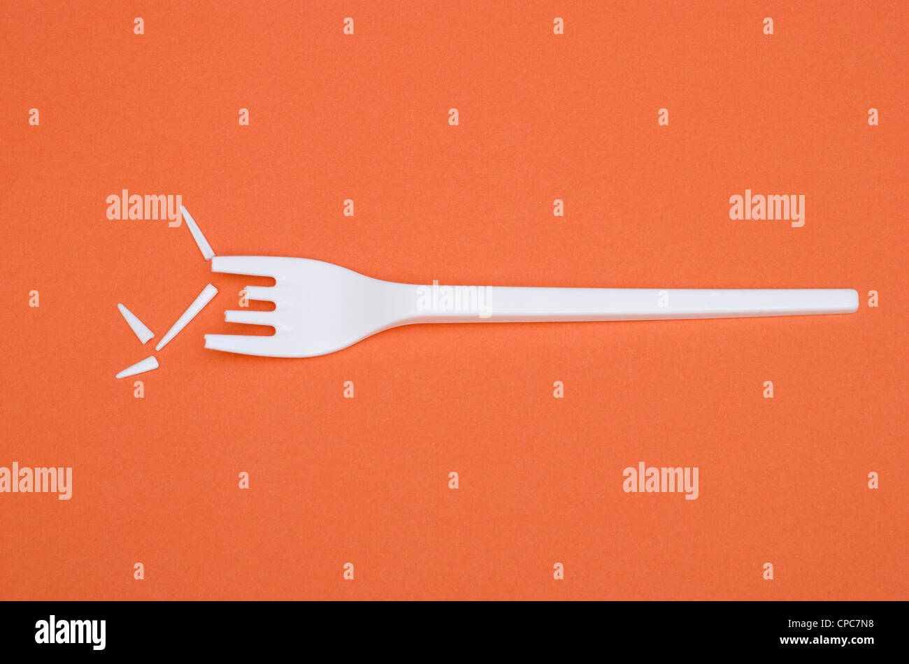 Broken Plastic Fork High Resolution Stock Photography and Images - Alamy