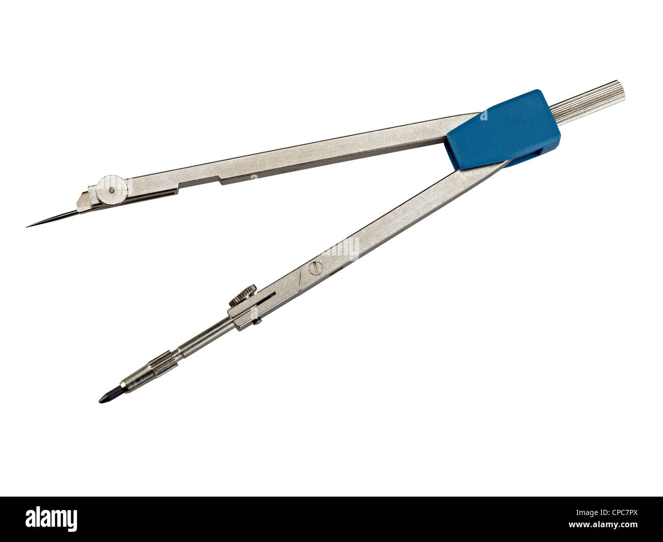 Drawing compasses for graphic design, clipping path Stock Photo - Alamy