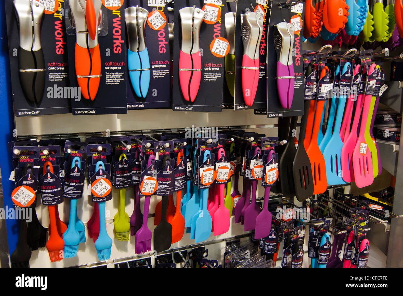 Utensil display hi-res stock photography and images - Alamy