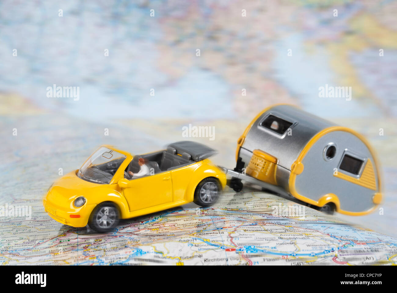 Car map hi-res stock photography and images - Alamy