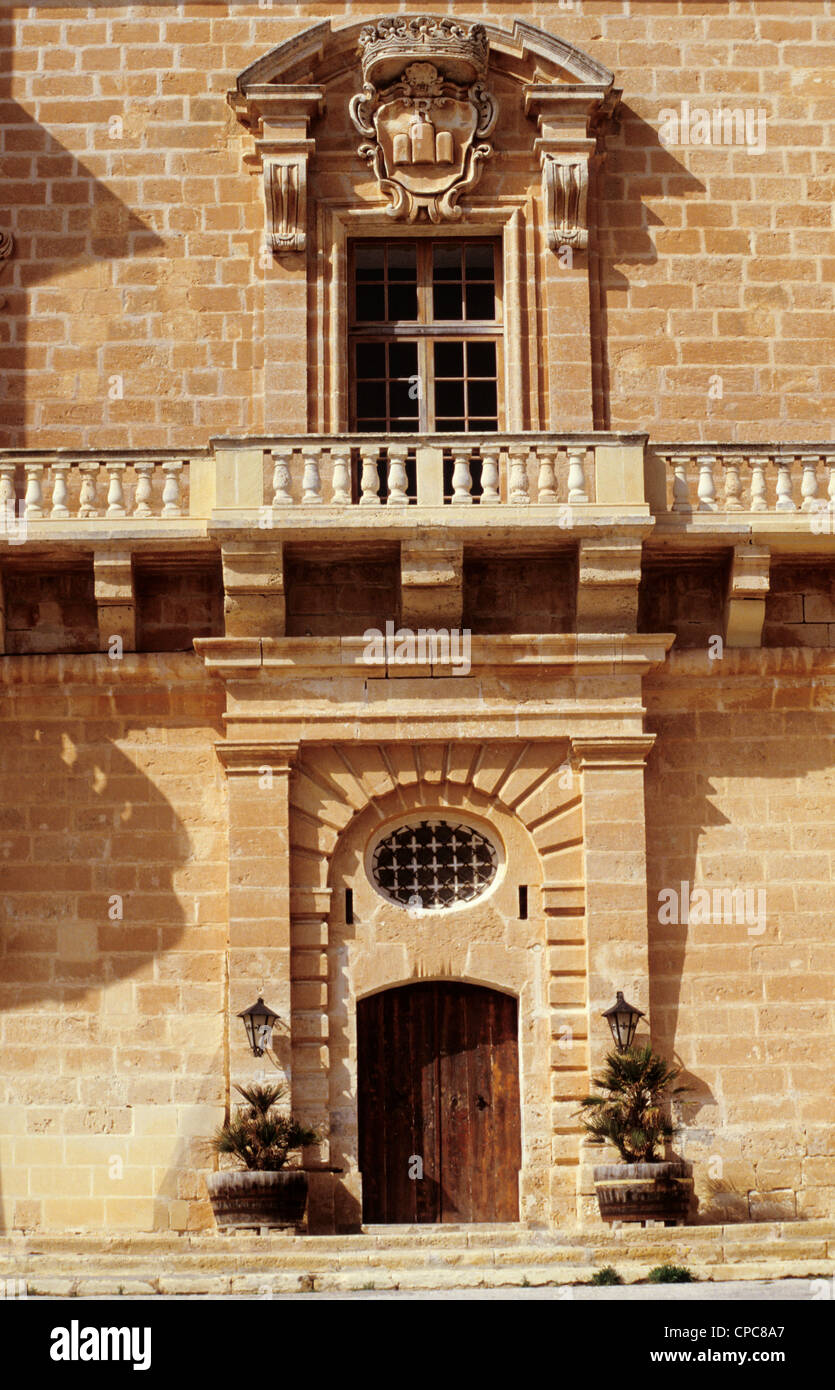 Mellieha, Malta. Selmun Palace, mid-18th. Century Stock Photo - Alamy