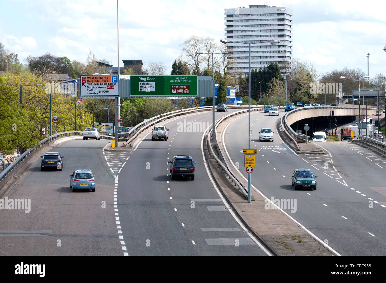 The Ringway, Coventry, UK Stock Photo - Alamy