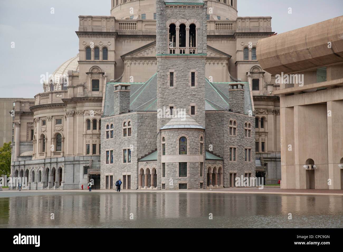 Christian science plaza hi-res stock photography and images - Alamy