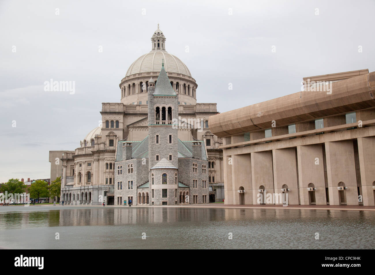 Christian Science Plaza in Boston MA Stock Photo - Alamy