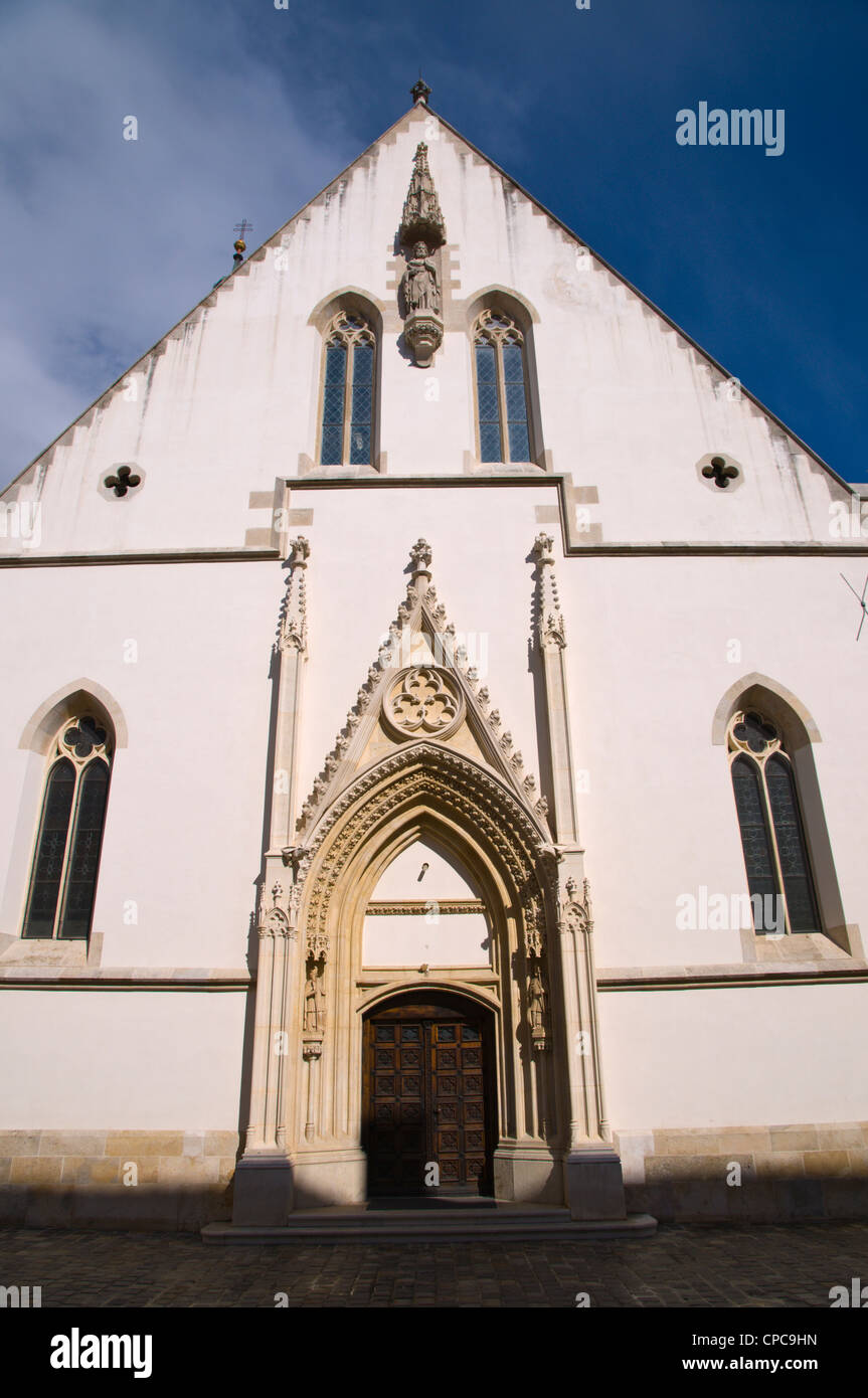Crkva svetog Marka the St Mark's Church at Markov trg square Grad the ...