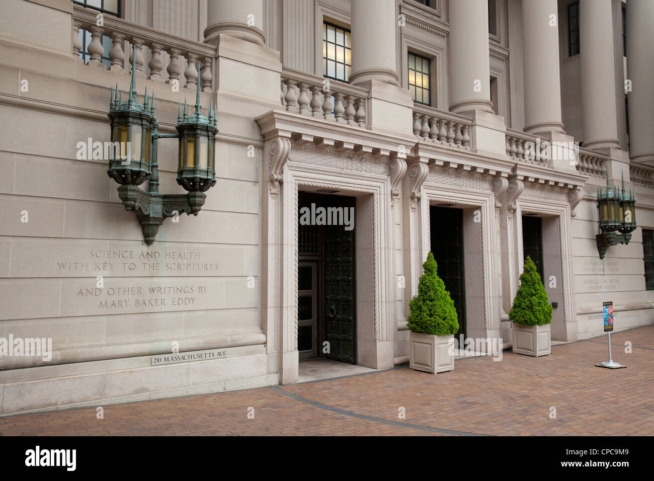 Christian Science Plaza in Boston MA Stock Photo - Alamy