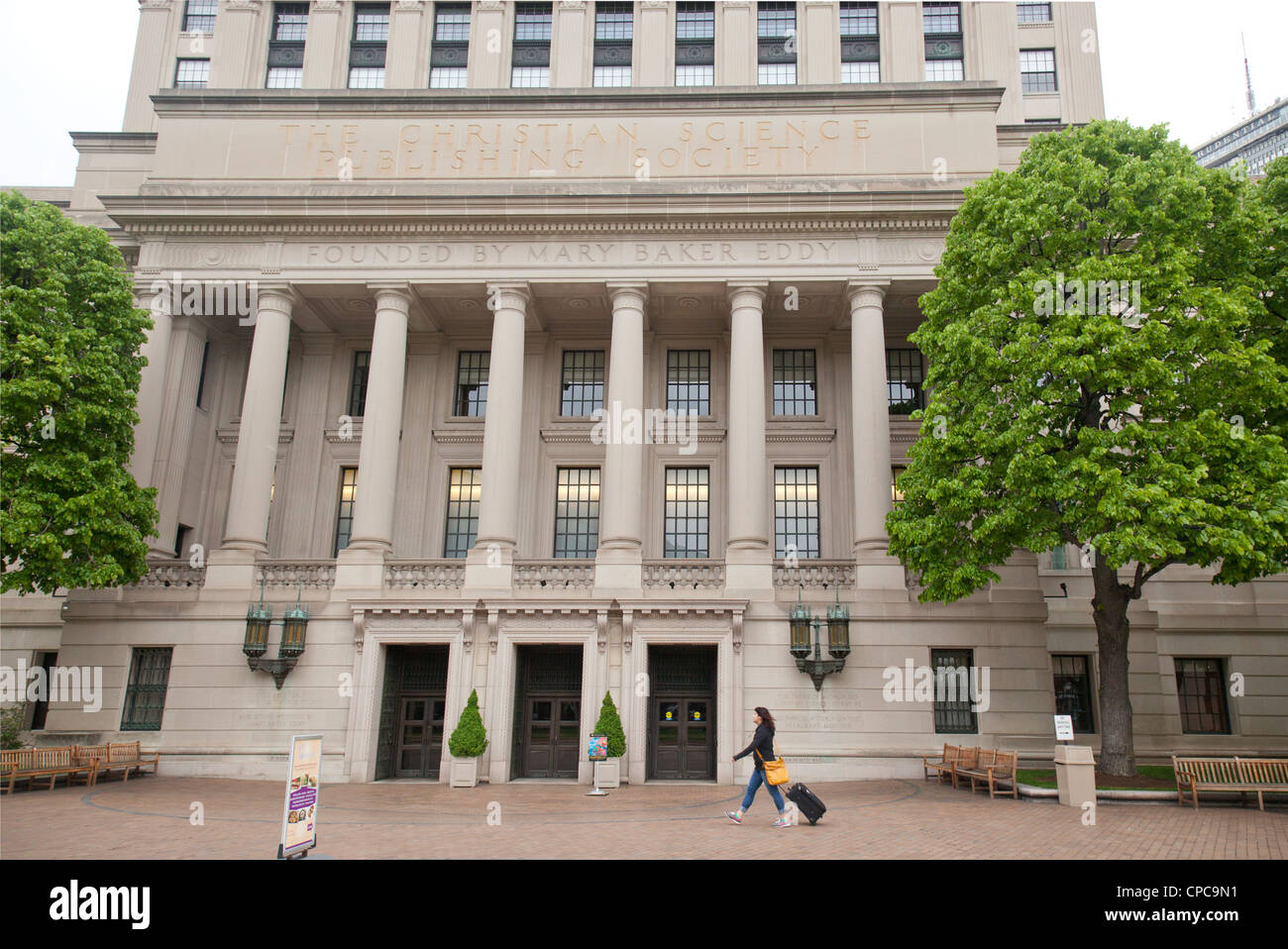 Christian Science Plaza in Boston MA Stock Photo - Alamy