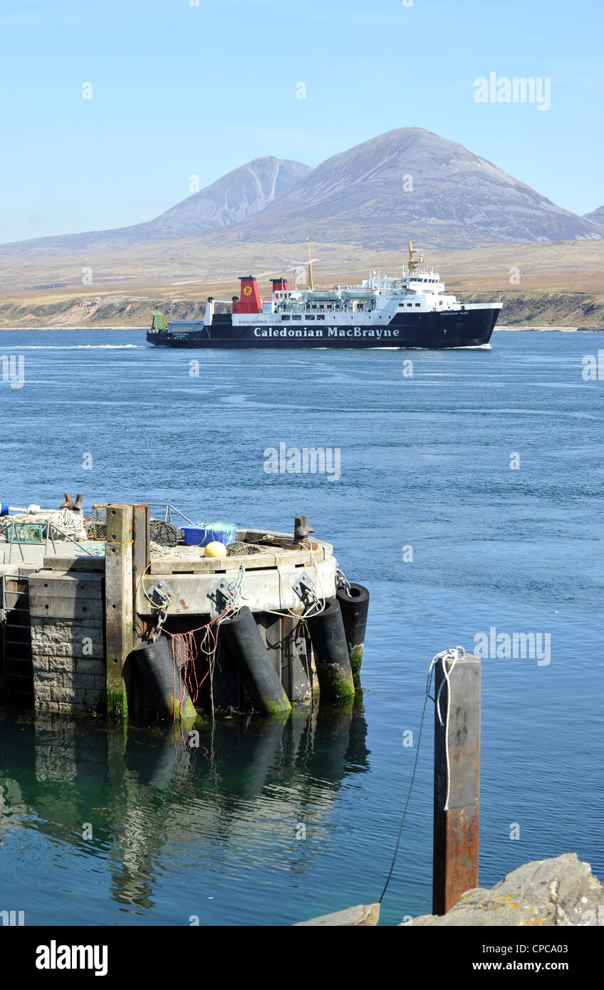 The Caledonian Macbrayne ferry from Islay to the mainland at Port ...