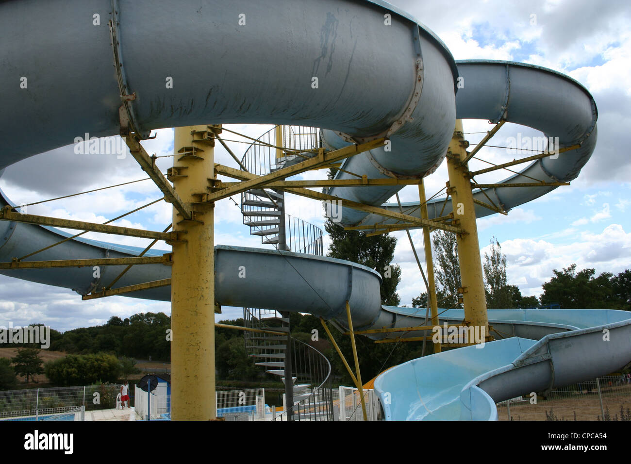 Curved slide hi-res stock photography and images - Alamy