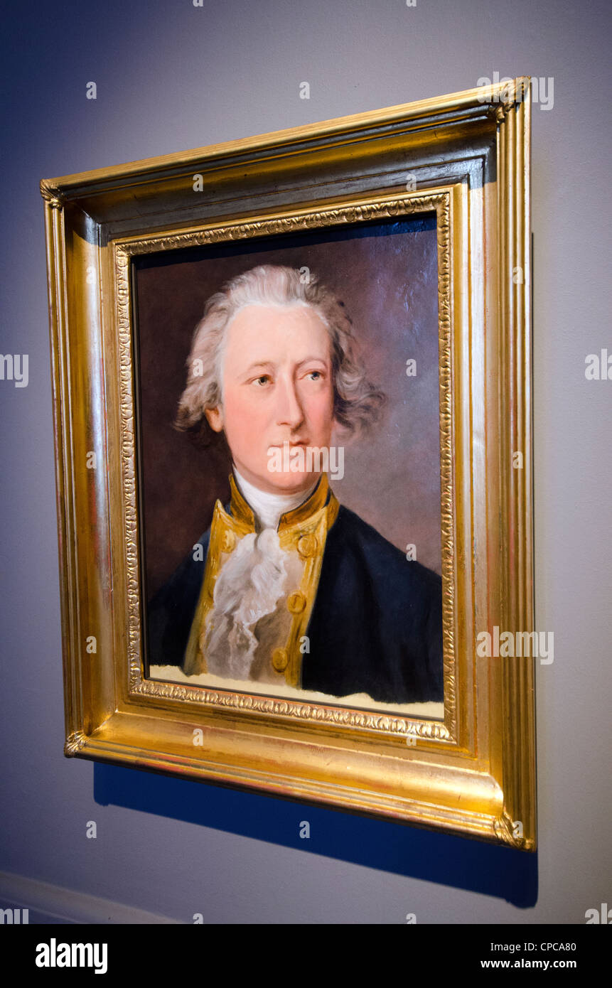 Portrait of Captain the Hon. Charles Phipps 1753-86 attribuited to ...