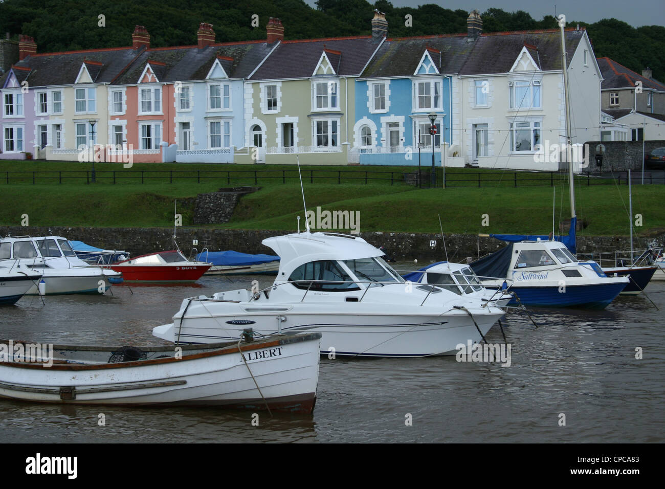 Harbor At Aberaeron High Resolution Stock Photography and Images - Alamy