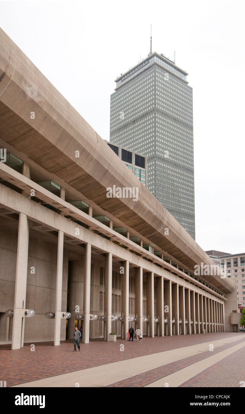 Christian Science Plaza in Boston MA Stock Photo - Alamy