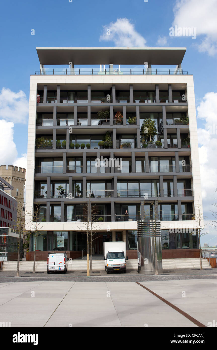 Residential tower block Cologne Germany Stock Photo - Alamy