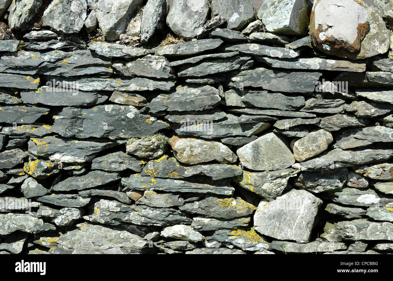 British dry stone wall hi-res stock photography and images - Alamy