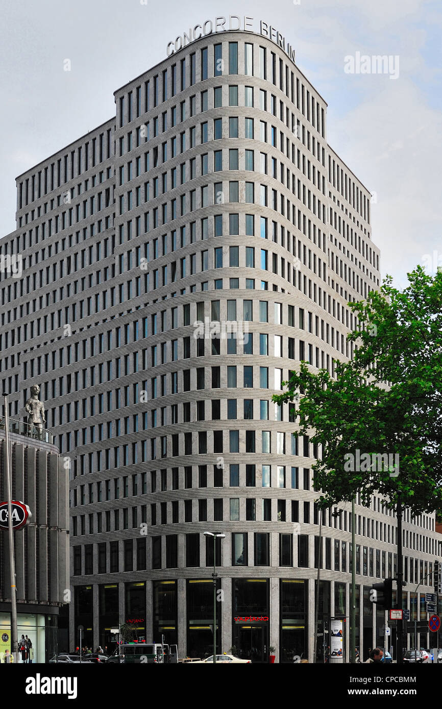 Berlin, concorde hotel, germany Stock Photo - Alamy