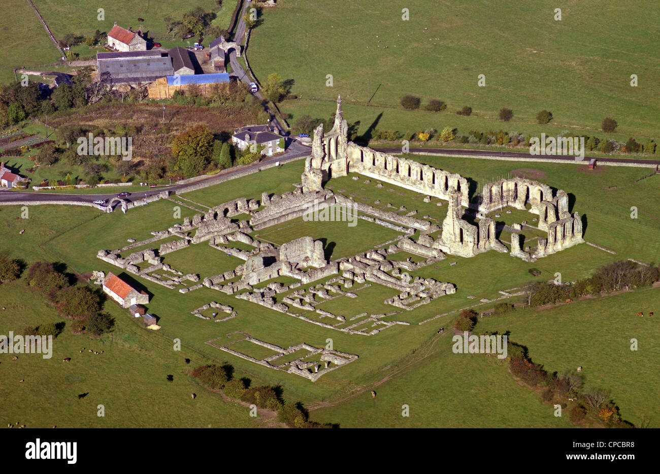 Byland abbey in north yorkshire hi-res stock photography and images - Alamy