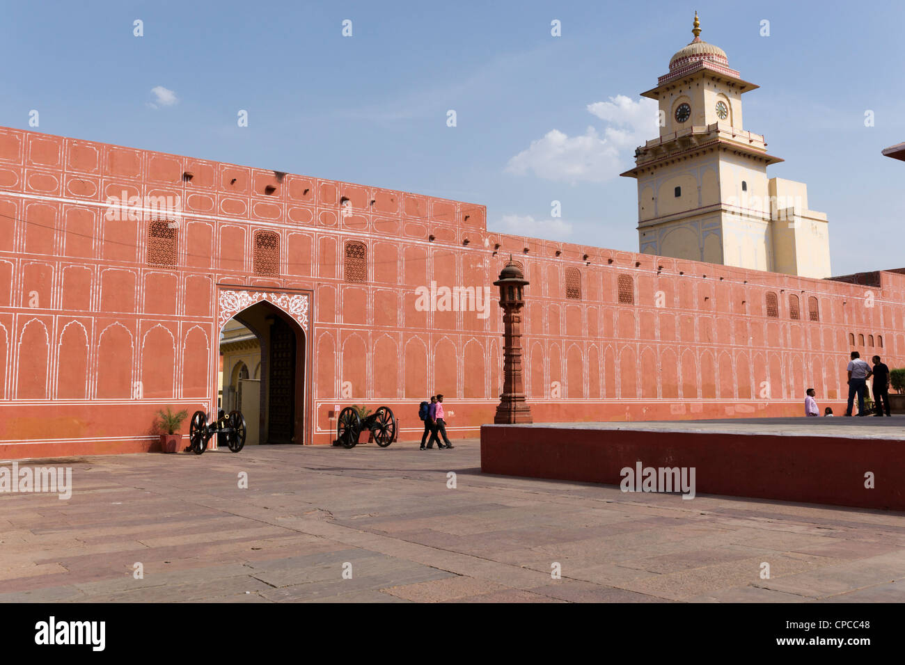 City Palace, Jaipur, which includes the Chandra Mahal and Mubarak Mahal ...