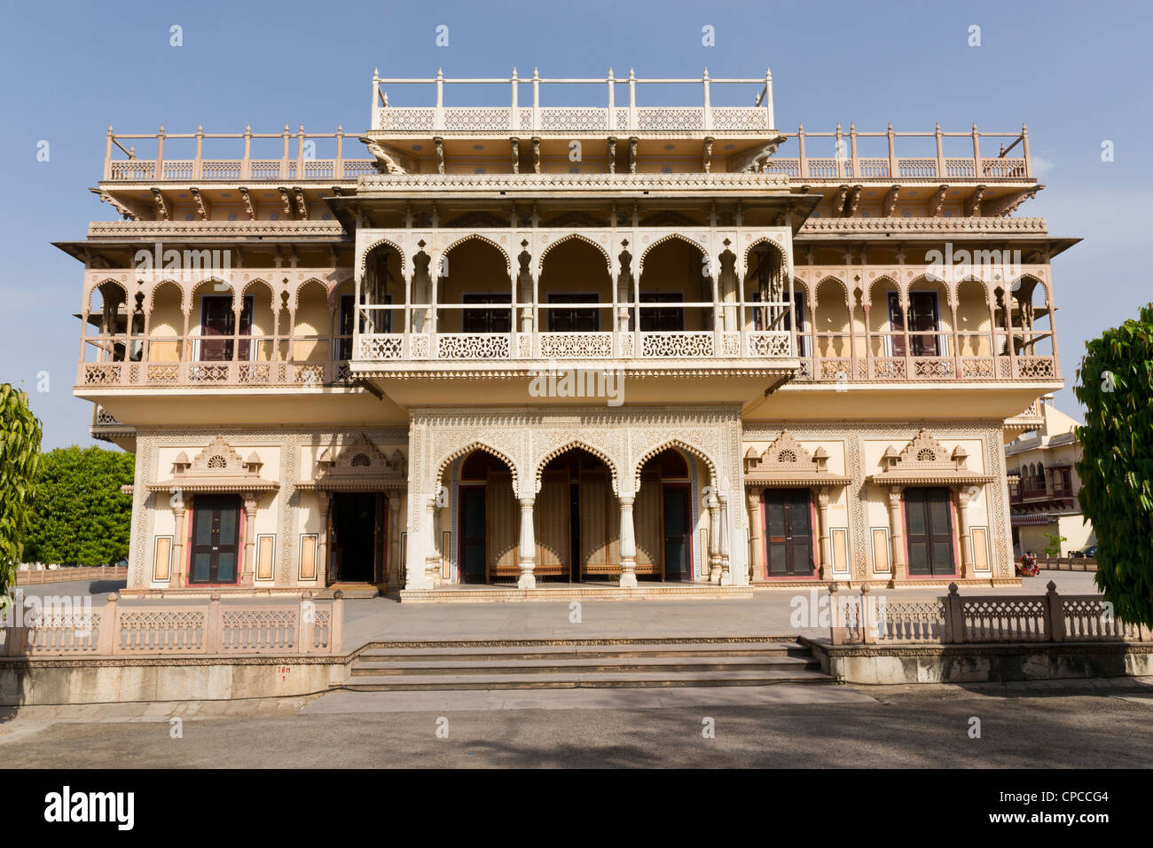 Mubarak Mahal, meaning the 'Auspicious Palace', was built with a fusion ...
