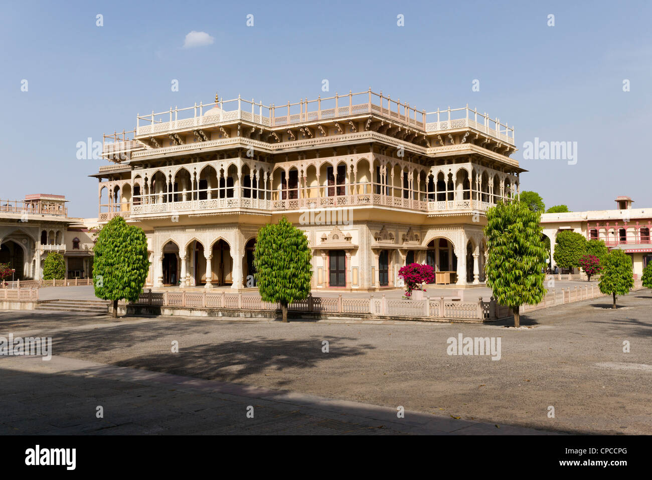Mubarak Mahal, meaning the 'Auspicious Palace', was built with a fusion ...