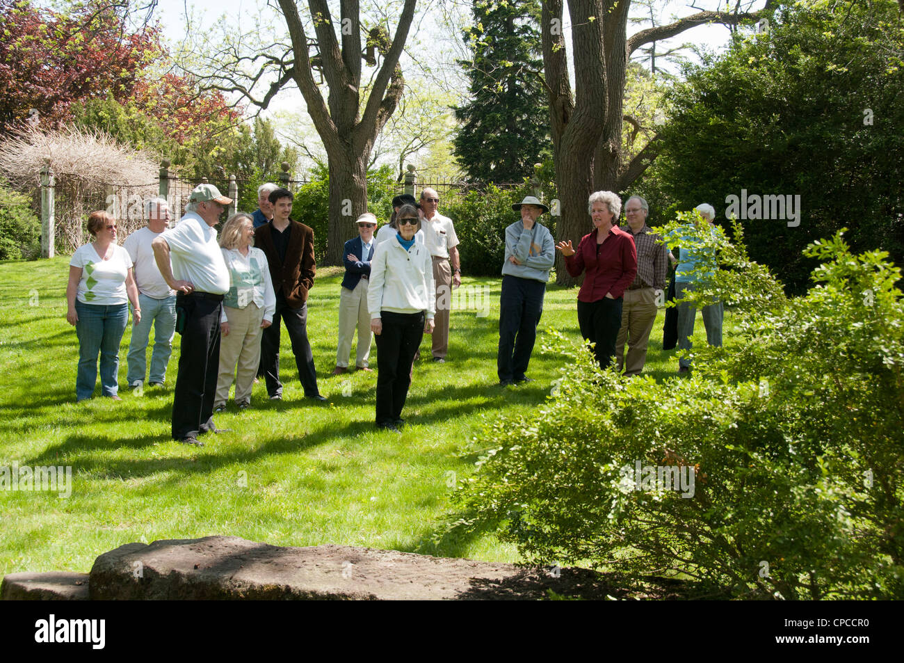 Guided nature tour Stock Photo - Alamy