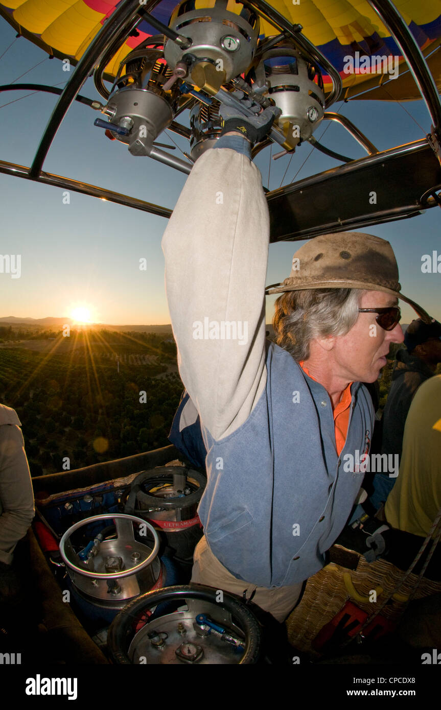 Balloon pilot hi-res stock photography and images - Alamy