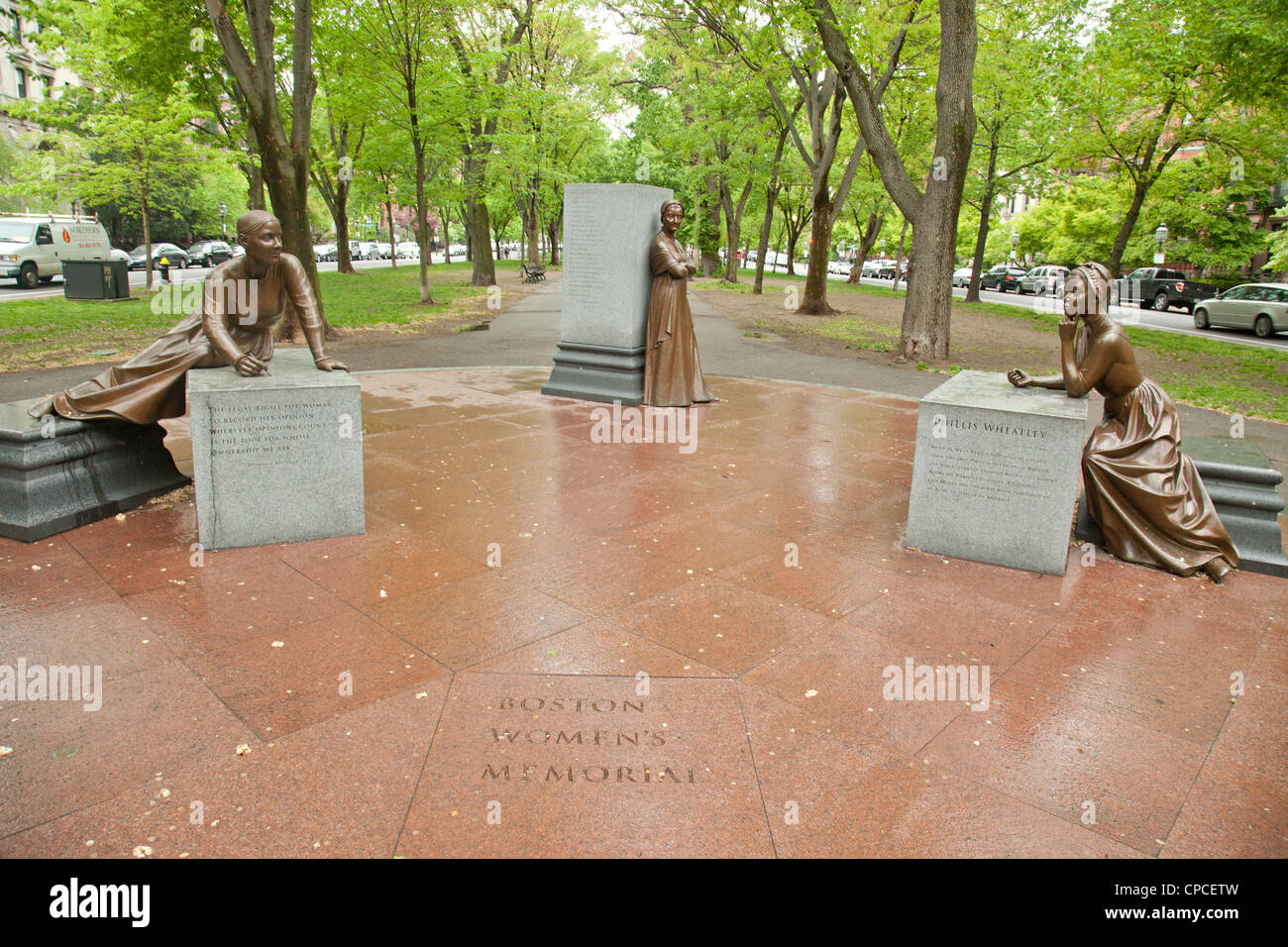 Boston Women's Memorial Stock Photo - Alamy
