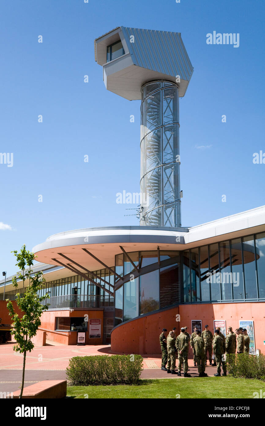 Exterior / outside / front of The Tank Museum, Bovington, Dorset. UK ...