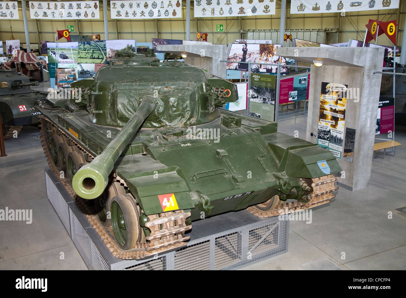 Centurion Mark 3 Main Battle Tank (MBT) / exhibit on display at The ...